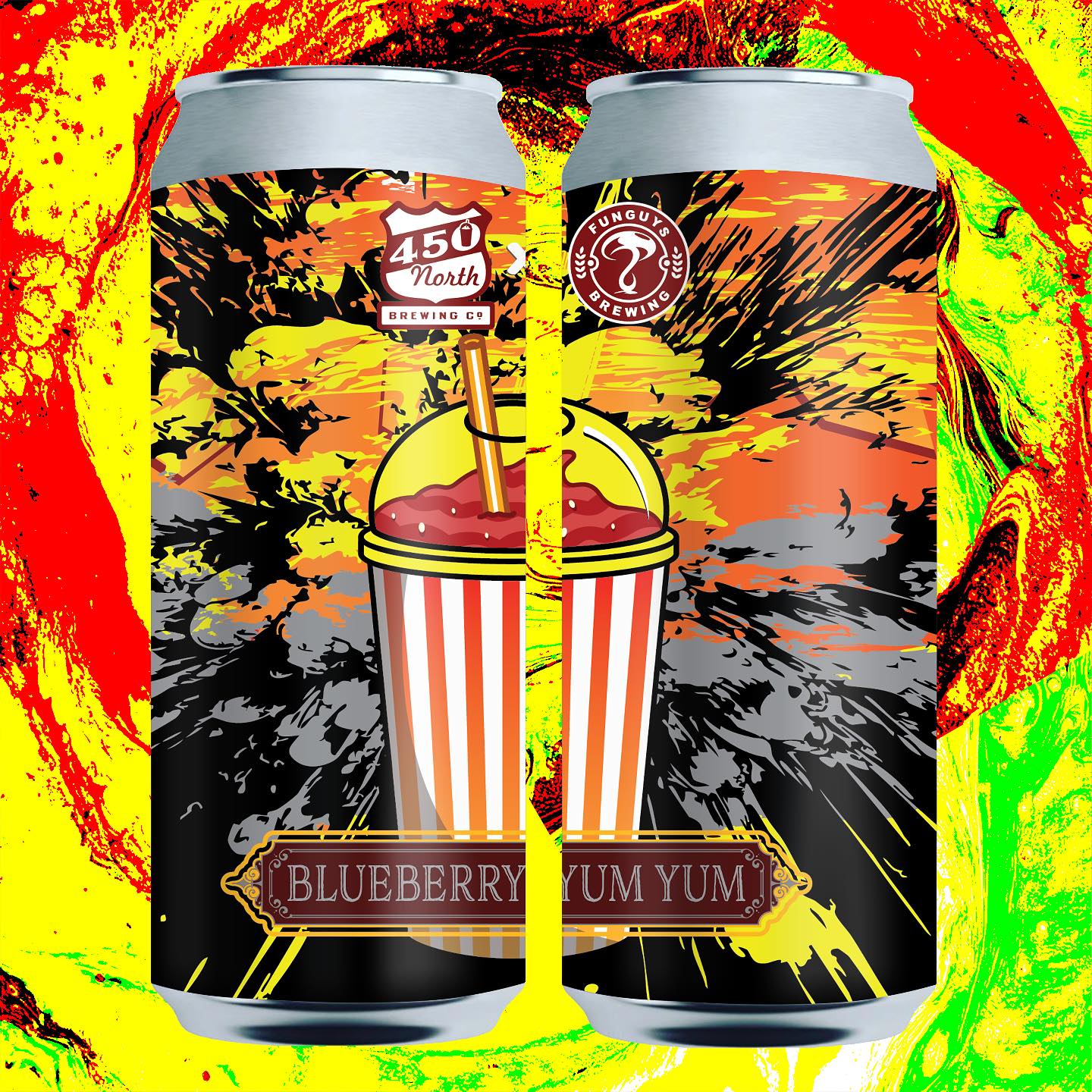 450 North Blueberry Yum Yum | Craft Beer Kings – CBK