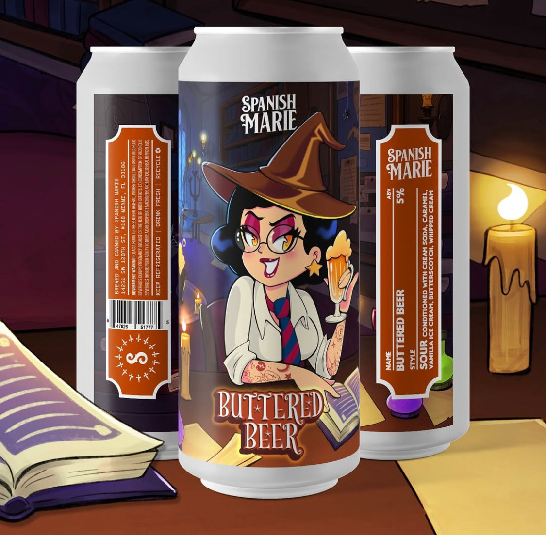Spanish Marie Buttered Beer – CBK