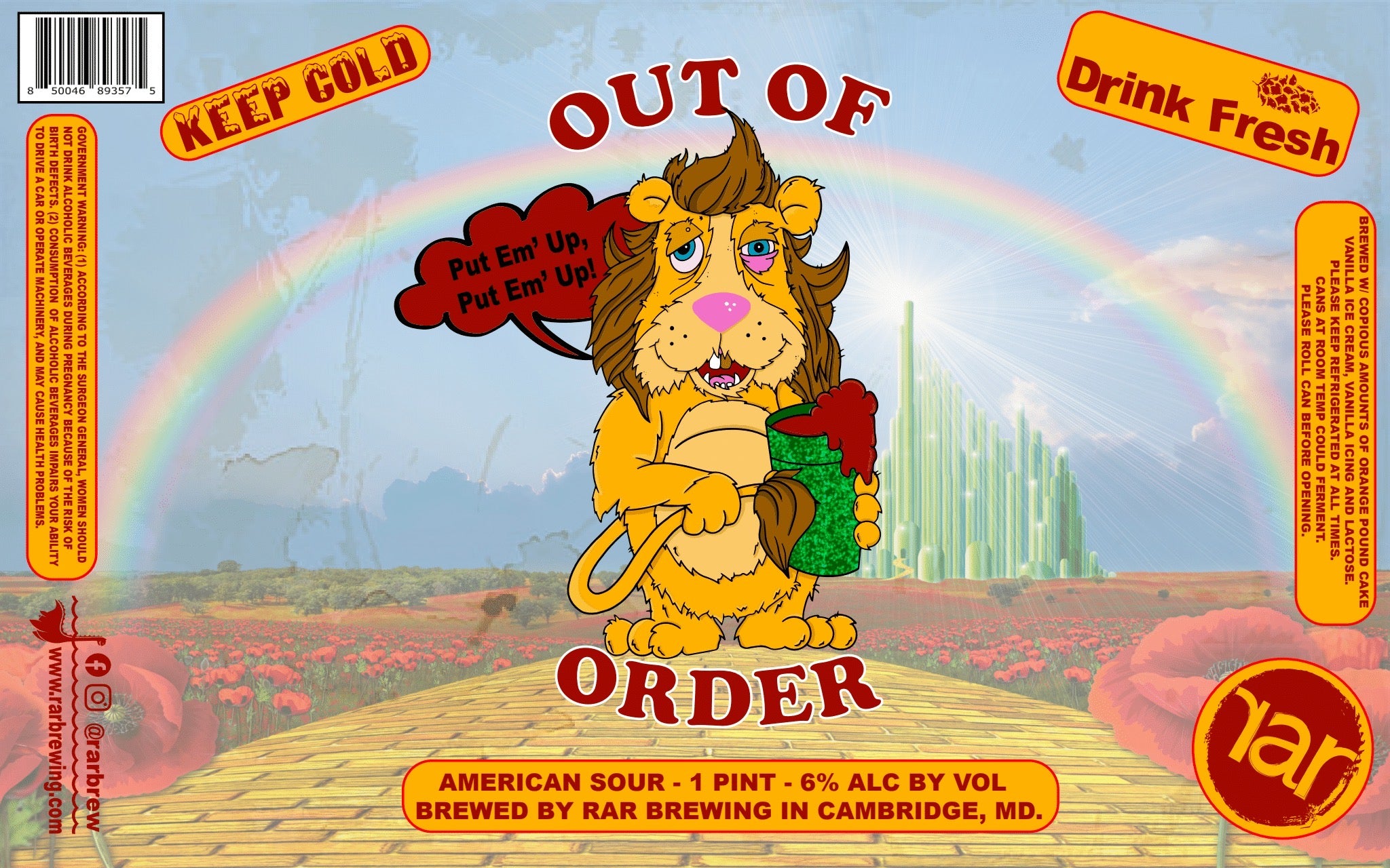 Rar Brewing Cowardly Lion – CBK