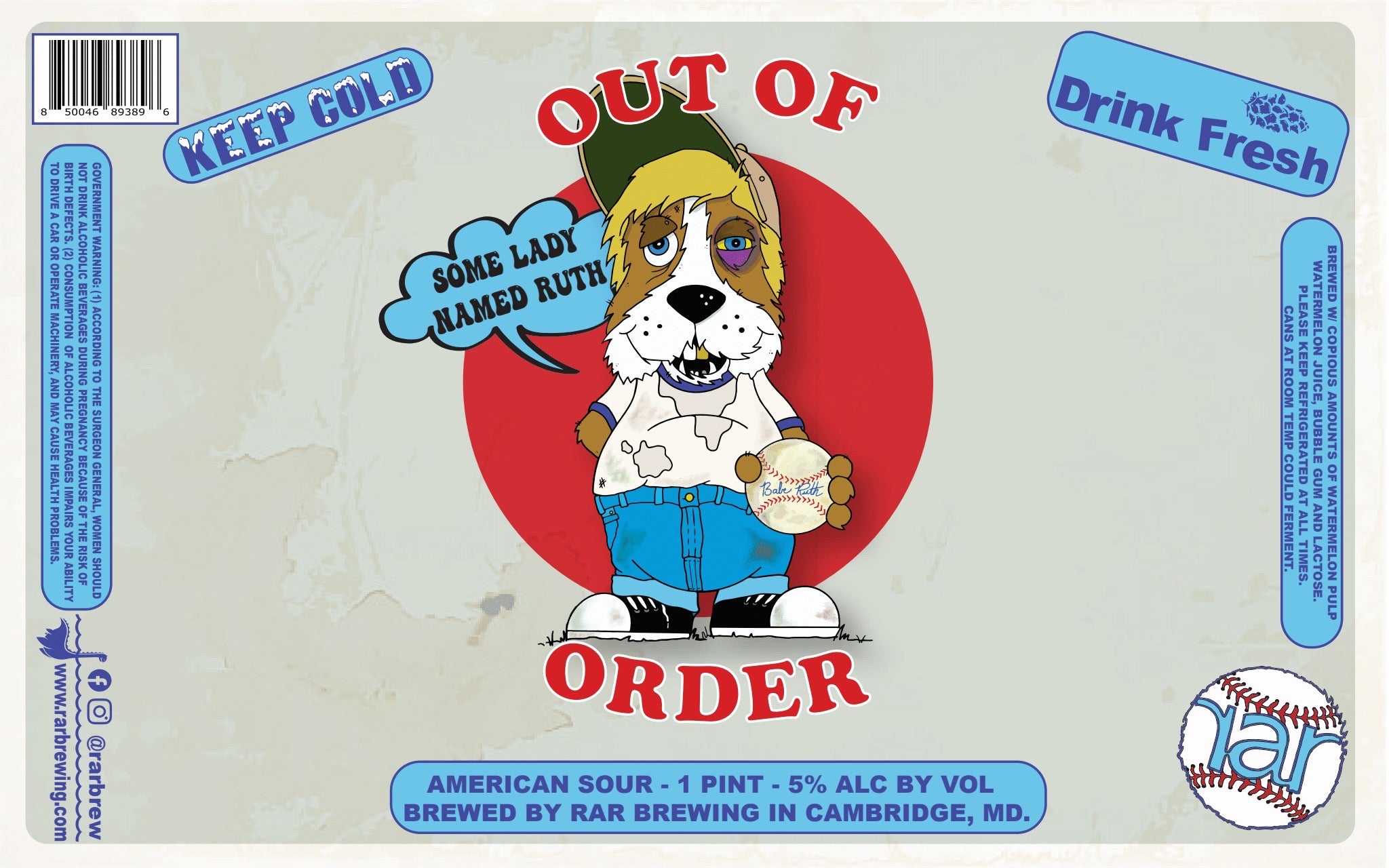 Rar Brewing Some Lady Named Ruth | Craft Beer Kings – CBK