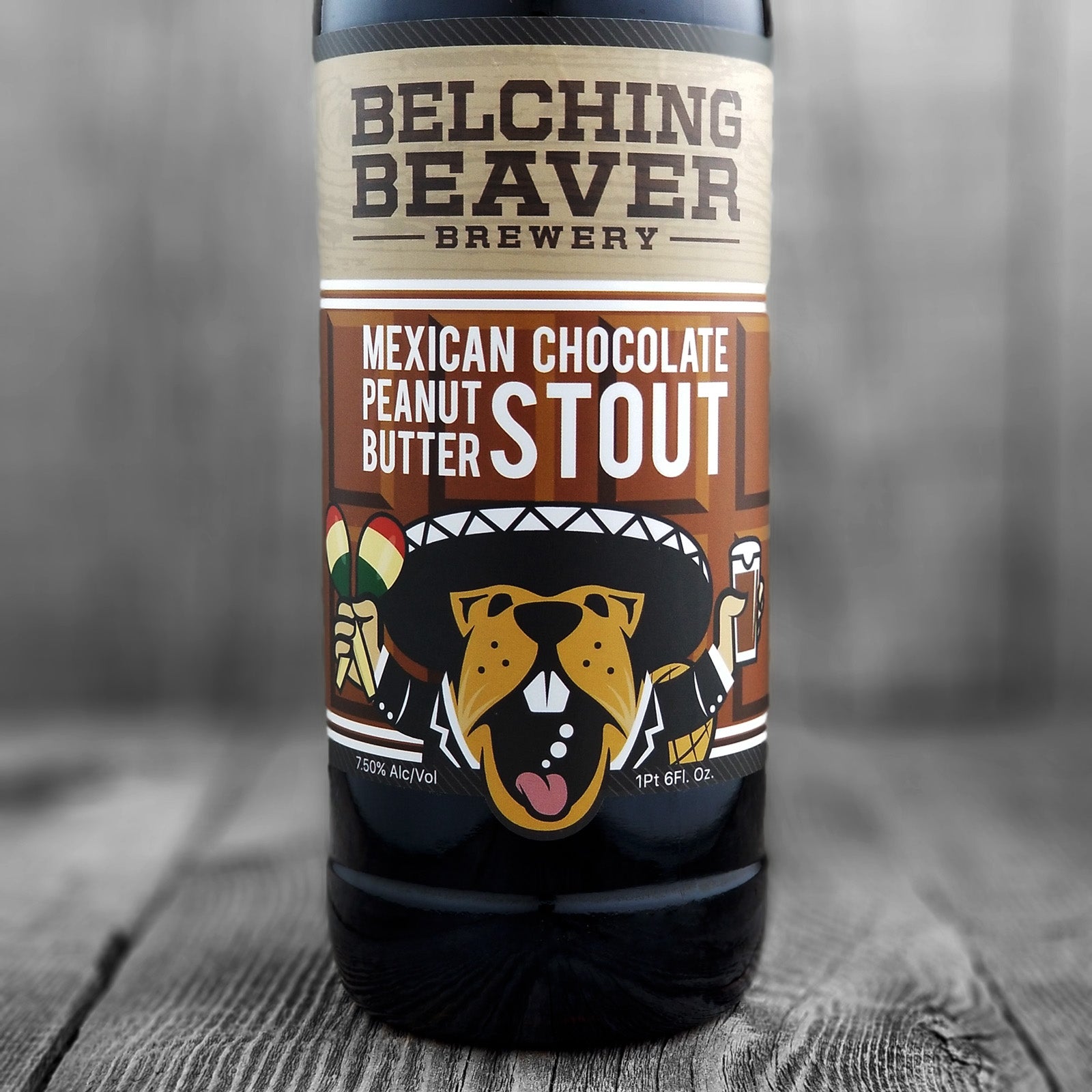 Belching Beaver Mexican Chocolate Peanut Butter Stout | Craft Beer ...