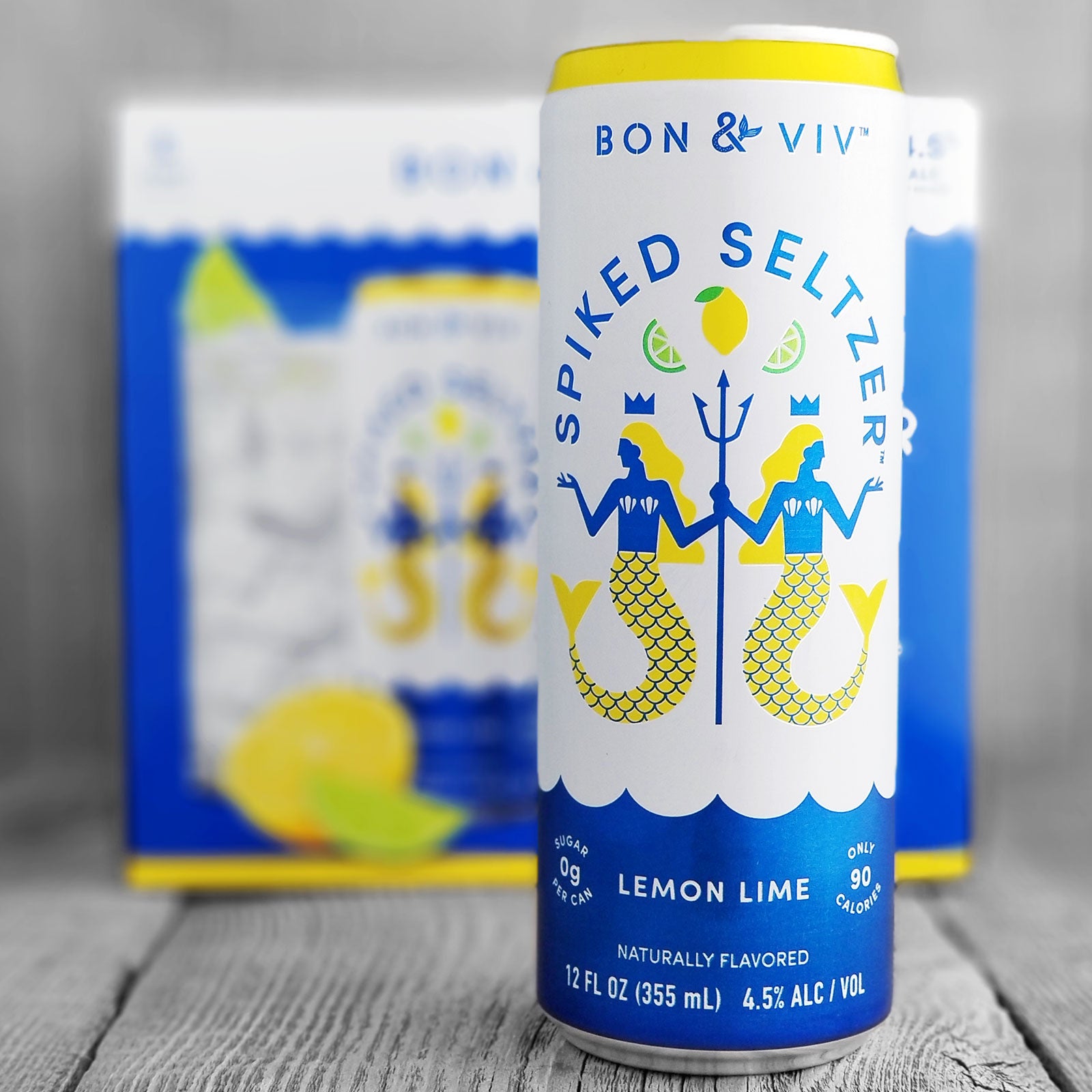 Bon & Viv Spiked Seltzer Lemon Lime | Craft Beer Kings – CBK