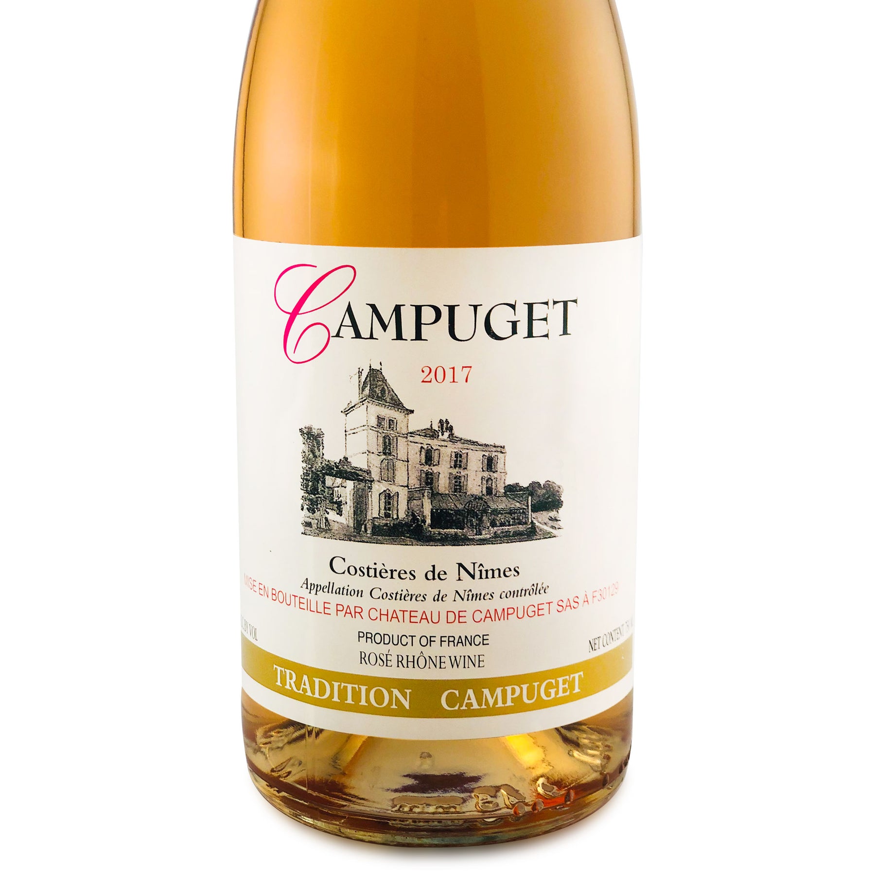 Chateau de Campuget Tradition Rose 2017 | Craft Beer Kings – CBK