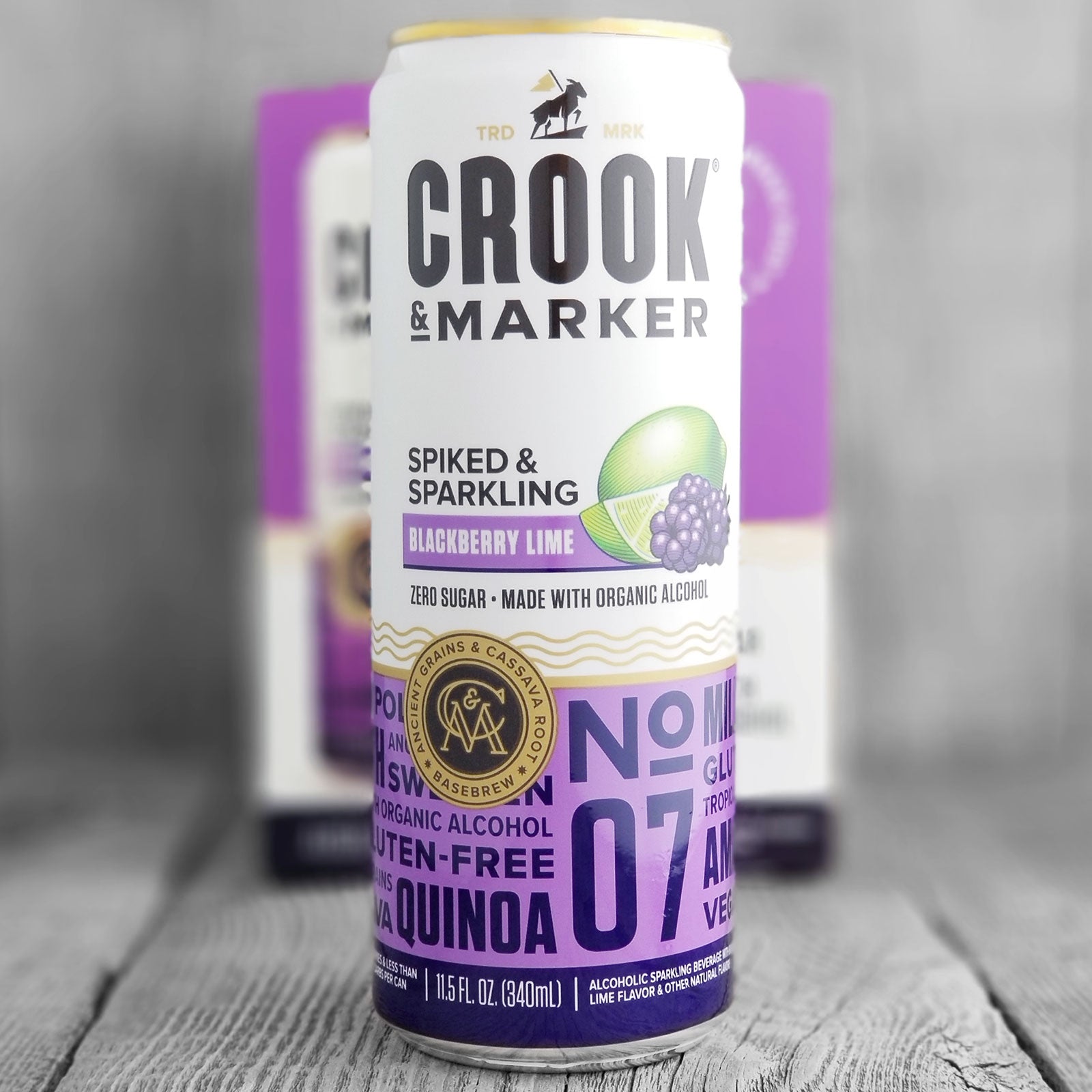 Crook & Marker Blackberry Lime | Craft Beer Kings – CBK