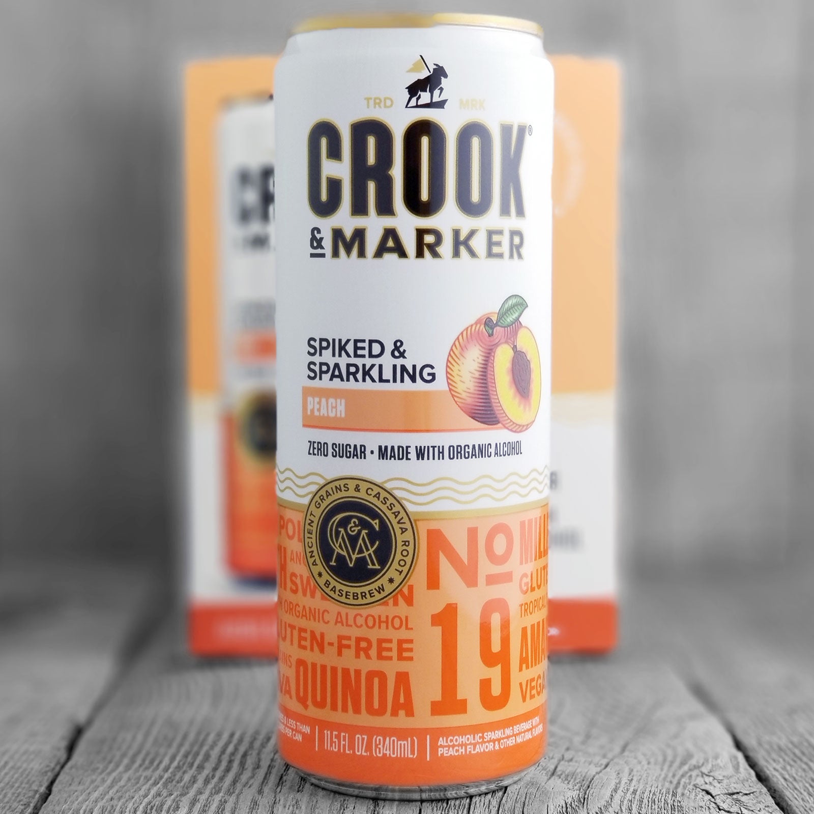 Crook & Marker Peach | Craft Beer Kings – CBK