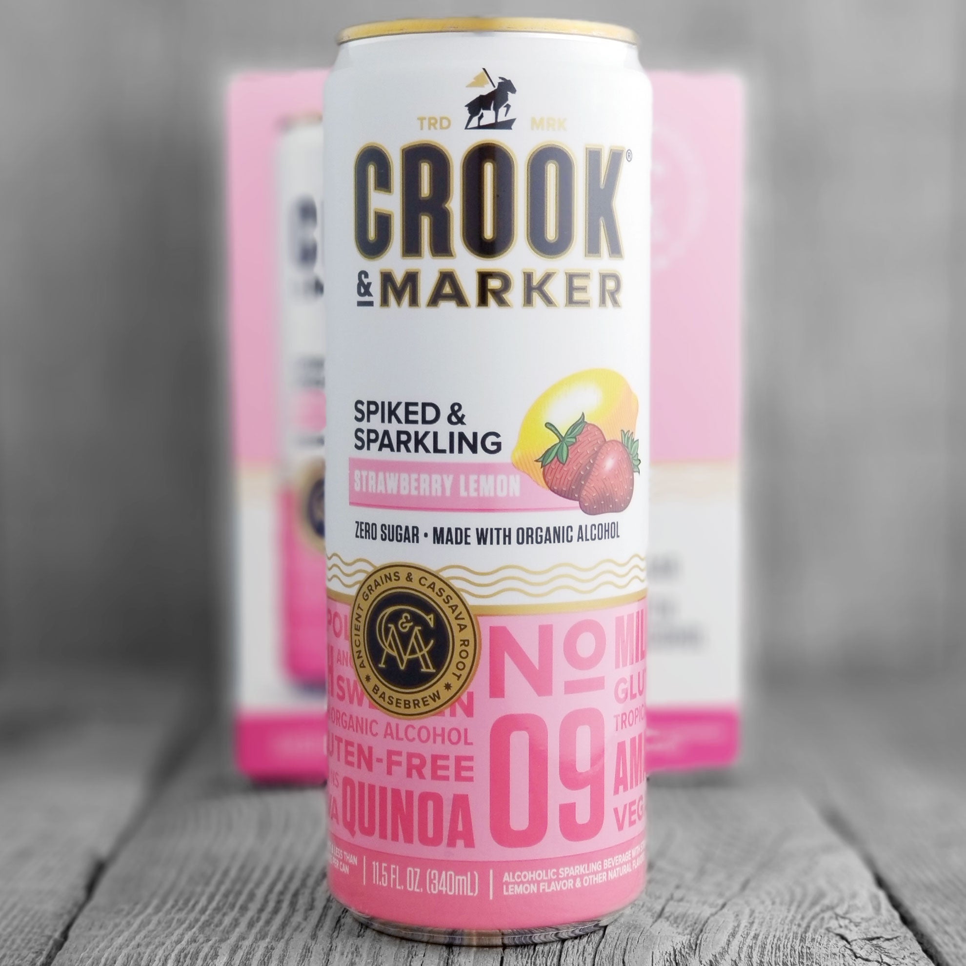 Crook & Marker Strawberry Lemon | Craft Beer Kings – CBK
