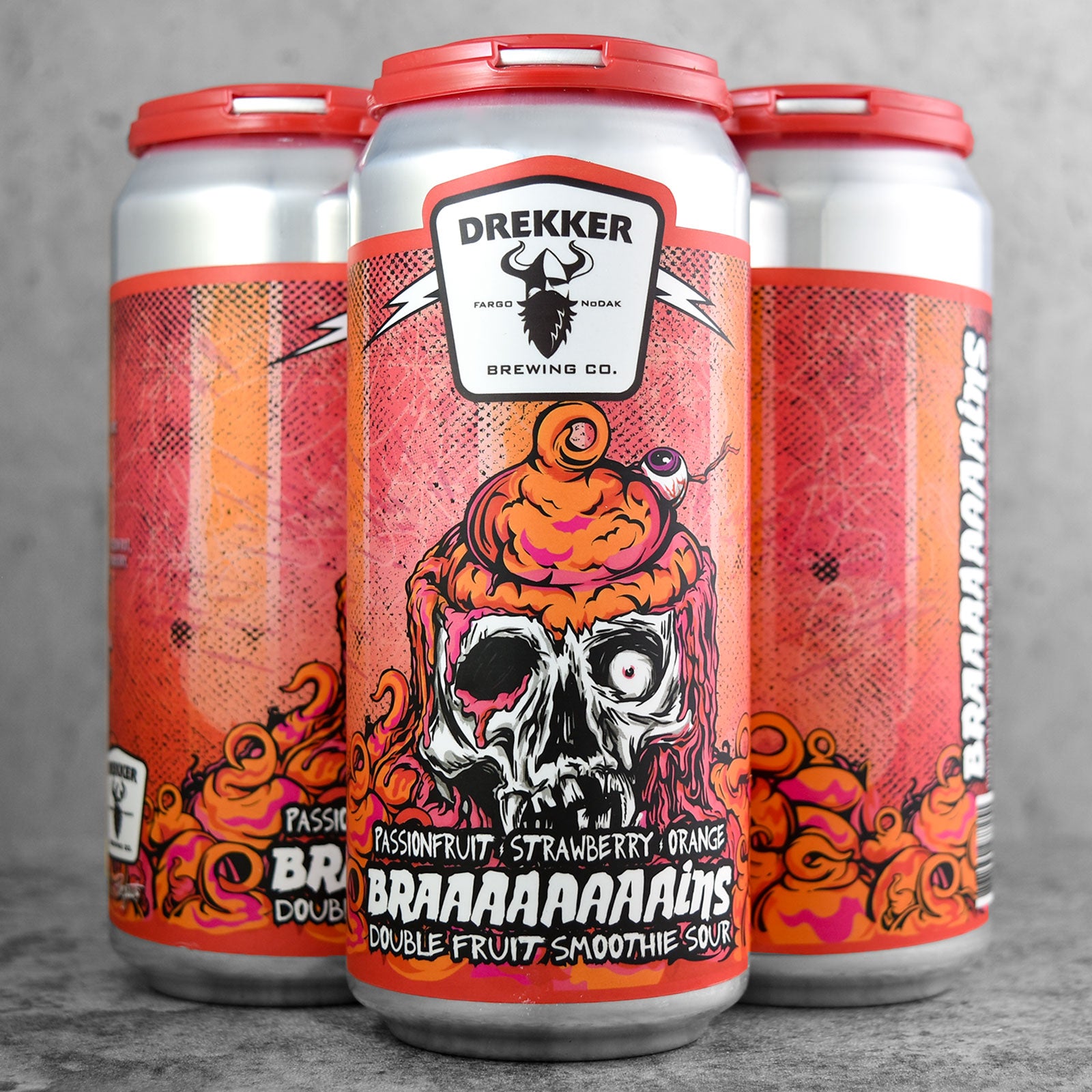 Drekker Braaaaaaaains - Passionfruit, Strawberry, Orange | Craft Beer ...