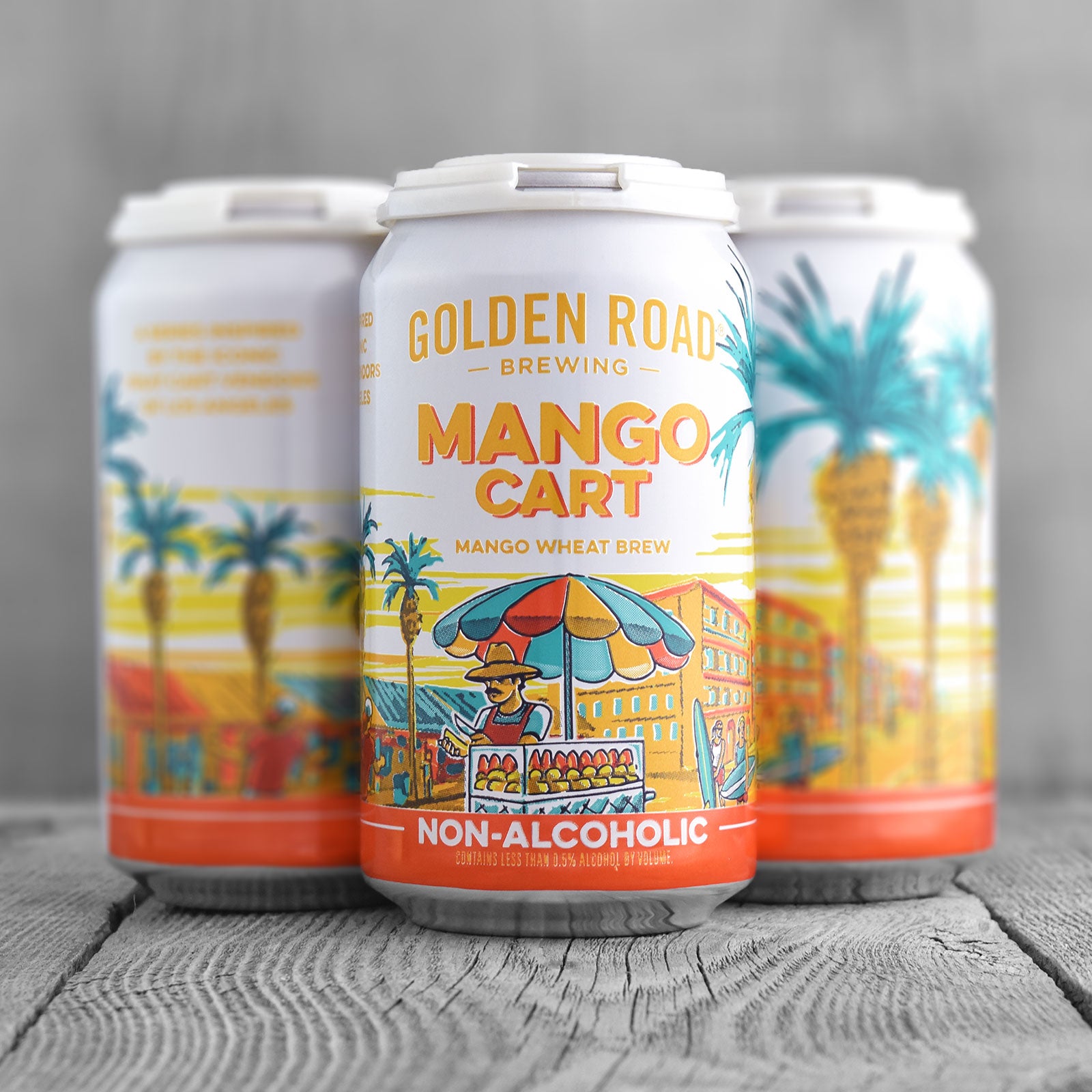 Golden Road Mango Cart Non-Alcoholic | Craft Beer Kings – CBK