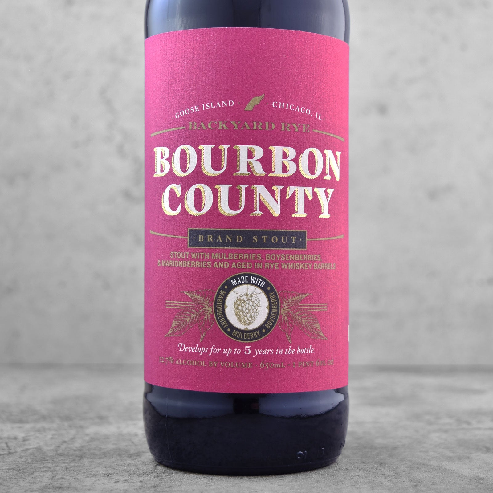 Bourbon County Backyard Rye (2013) – CBK