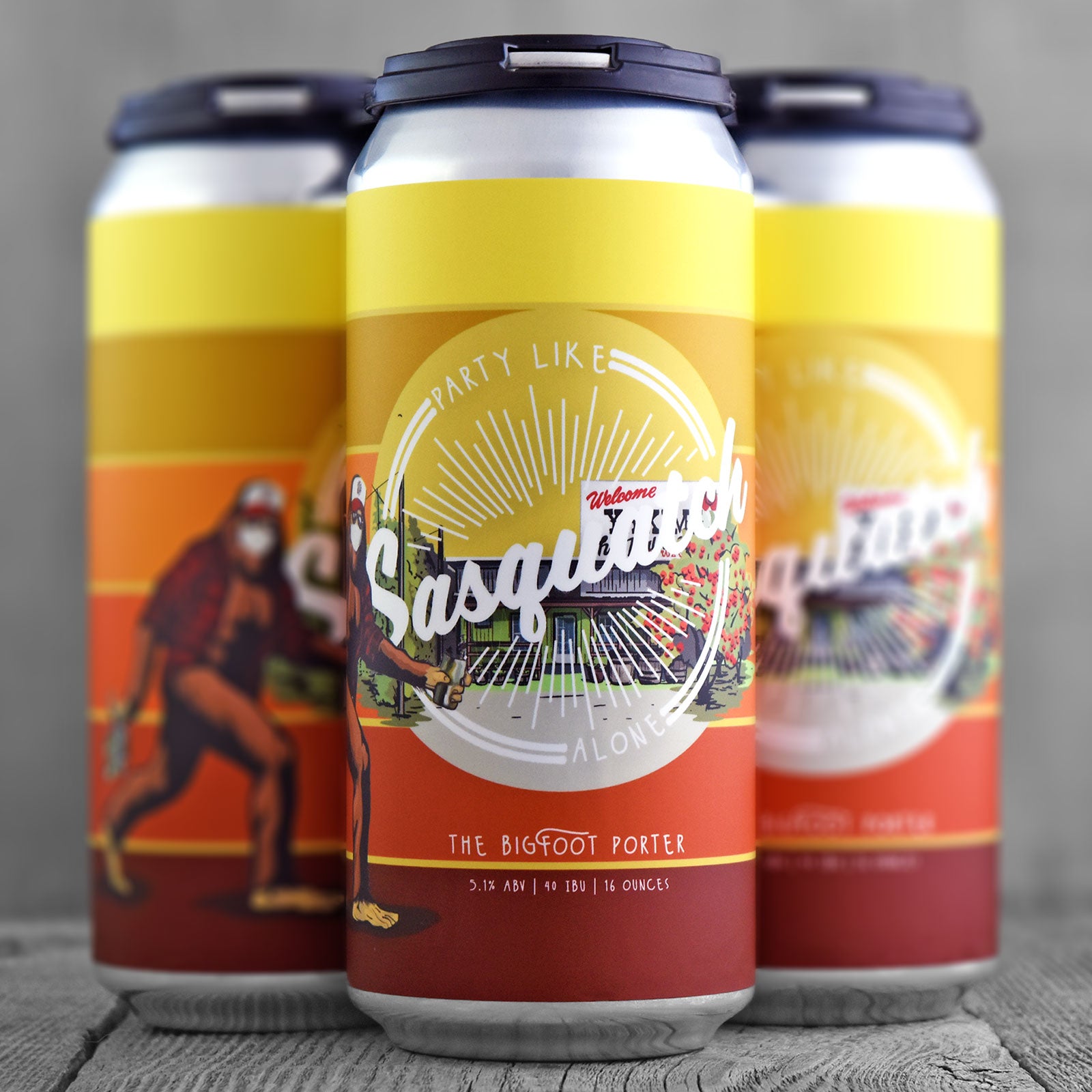 Hop Capital Party Like Sasquatch Alone | Craft Beer Kings – CBK