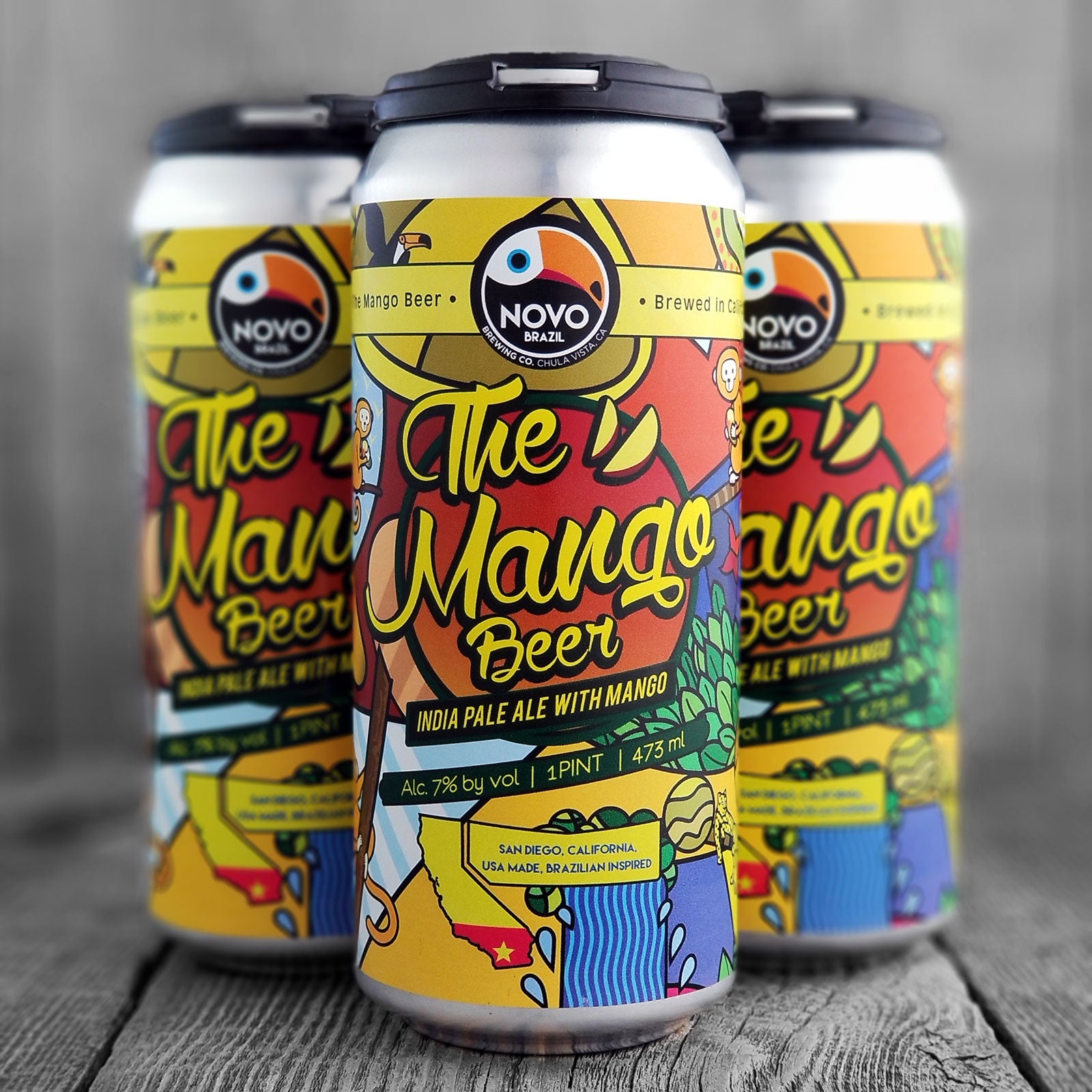 Novo Brazil The Mango Beer | Craft Beer Kings – CBK