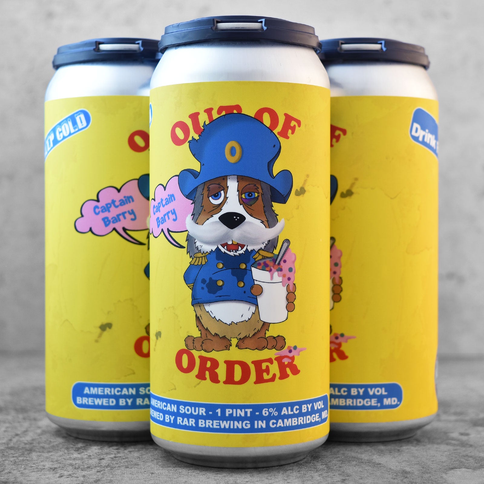 RAR Our Of Order Captain Barry – CBK