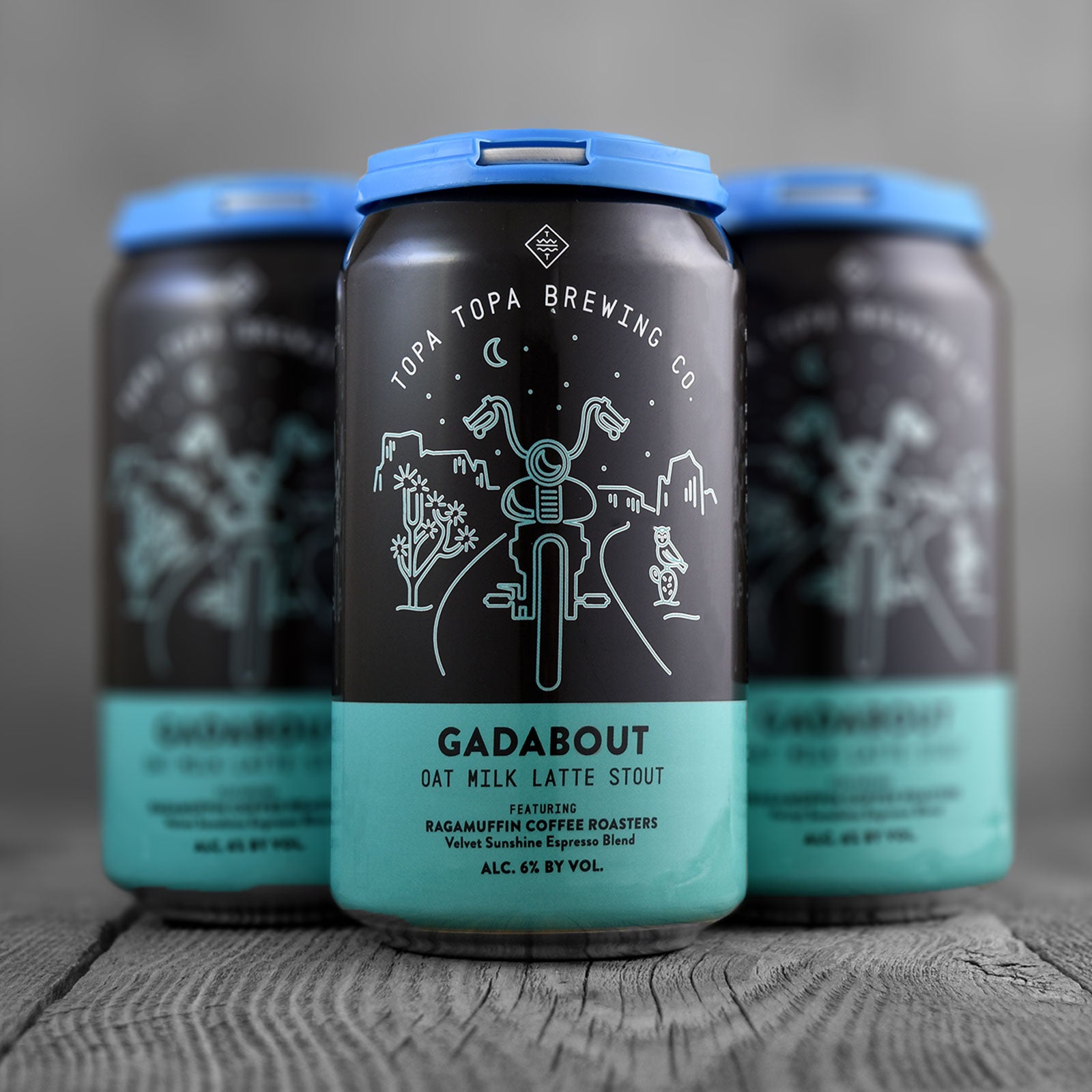 Topa Topa Gadabout Oat Milk Latte | Craft Beer Kings - The best place ...