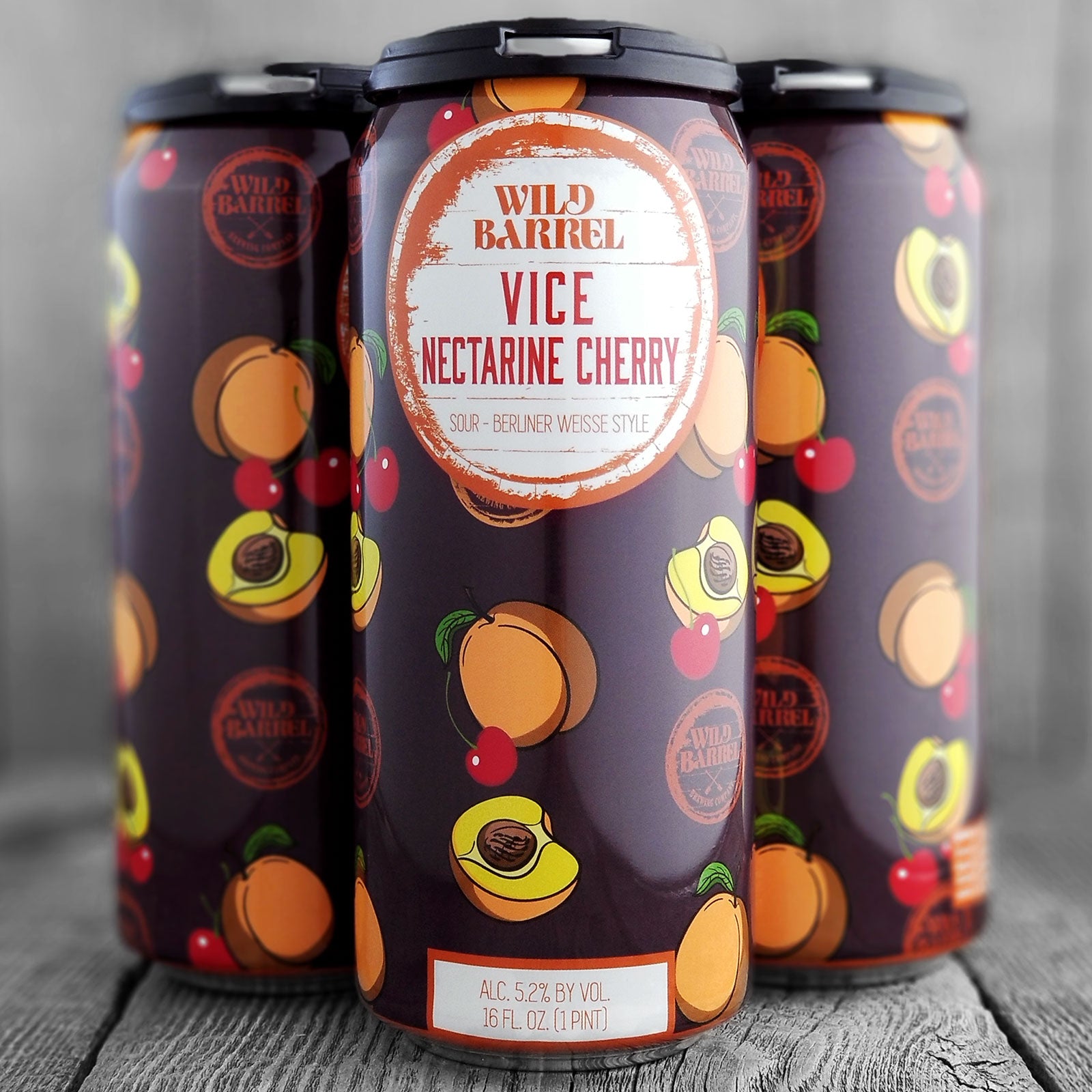 Wild Barrel Vice Nectarine Cherry | Craft Beer Kings – CBK